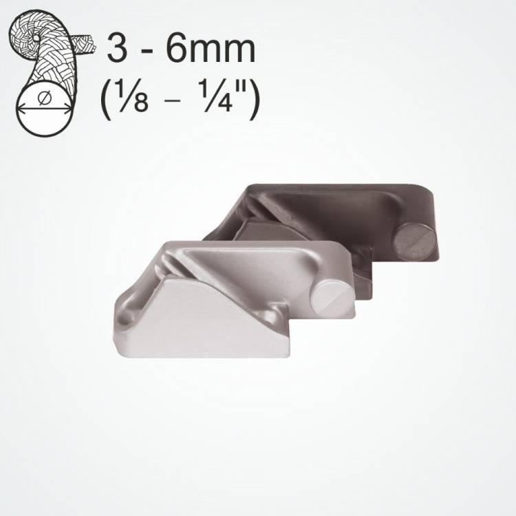 Clamcleats CL217 Side Entry MK2 Starboard & Cl218 Side Entry Mk2 Port ...